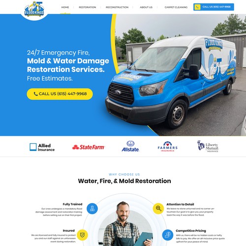 Designs | Revamp of exisisting website to maximize trust and conversion ...