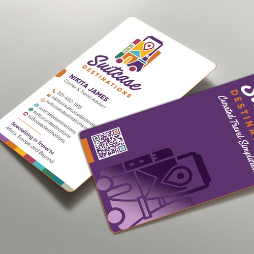 Designs | Design a Creative Travel Agency Business Card that will ...