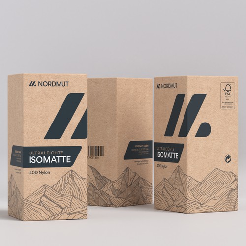 Designs | Design | Craft-Paper Box for Ultralight Sleeping-Pads ...