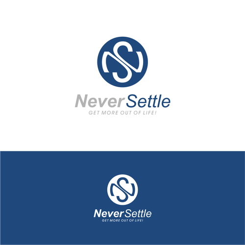 Create a minimalistic text logo for NeverSettle | Logo design contest