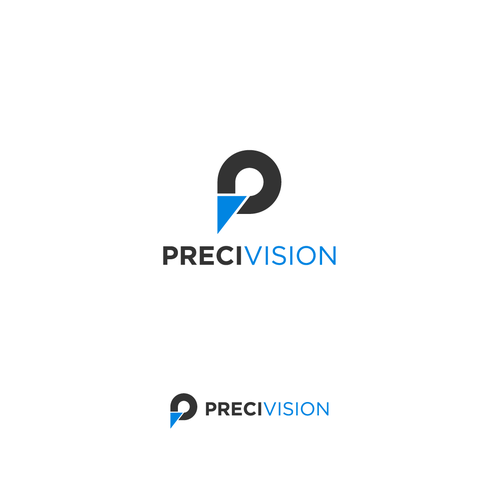 Design a modern logo for PreciVision (Precise Vision), a precise 3D ...