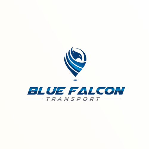 Blue Falcon Company Logo