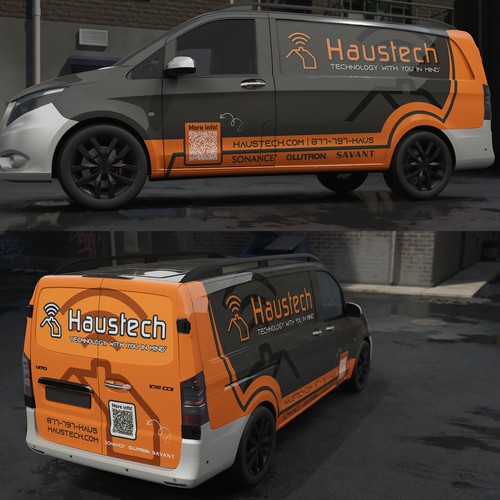 Designs | Haustech Mercedes Metris Wrap | Car, truck or van wrap contest