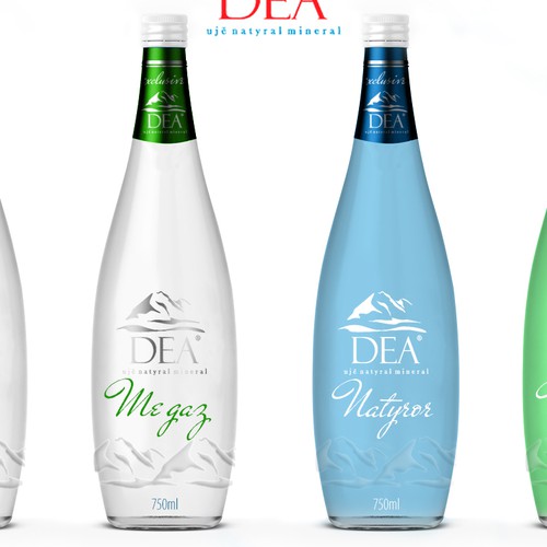 Create a Glass Bottle 0.75 lit For The Production of natural and still ...