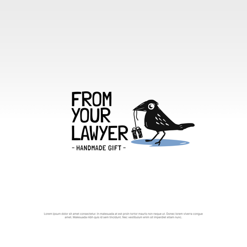 Designs | Logo for gift giving business with friendly crow | Logo ...