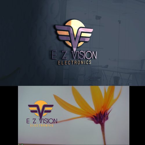 Design a logo for ezVision Electronics That is fun and simple | Logo ...