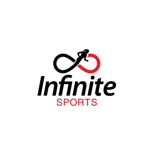 create a sleek and captivating design for Infinite Sports, an athletics ...