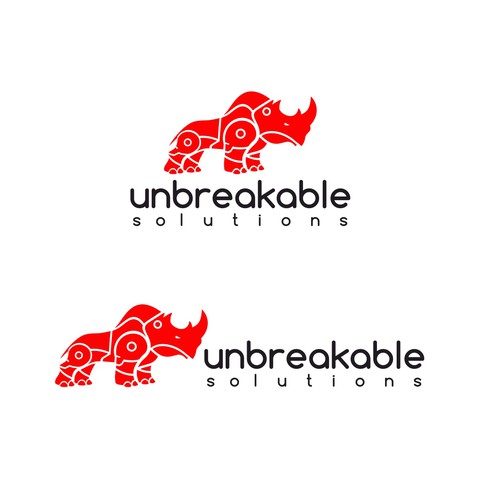 Unbreakable Solutions IT company needs creative new logo! | Logo design ...
