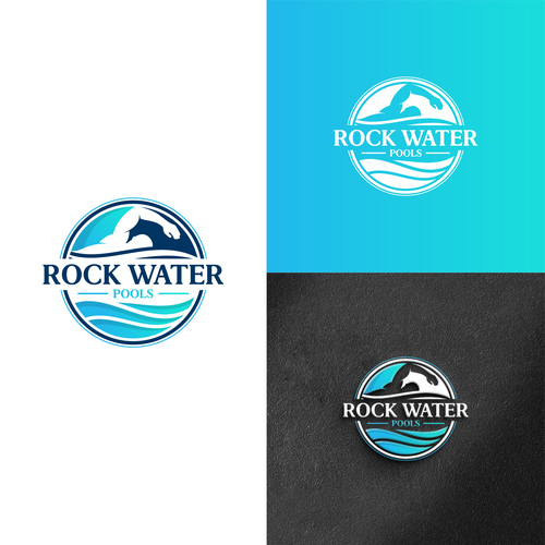 Designs | Rock Water Pools Logo Designs | Logo design contest