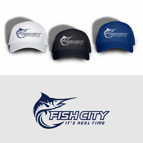 Fish City Logo - It's Reel Time! Sport Fishing Design | Logo design contest