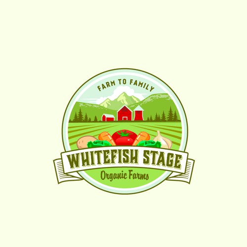 New Organic Farm Logo & Website Design | Logo & hosted website contest