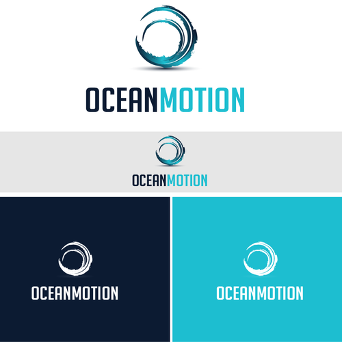 Create a logo depicting love of the ocean for Ocean Motion-water sports ...