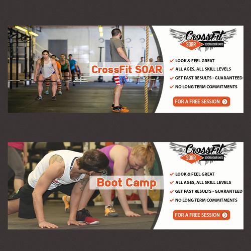 CrossFit SOAR Facebook Banner Ad | Concours: Bannière publicitaire