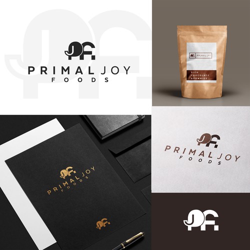 Create a luxurious and organic logo for Primal Joy Foods! | Logo design ...