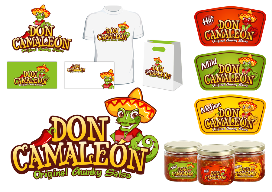 Ceate the most interesting chameleon (Don camaleón) in the world | Logo ...
