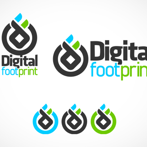 Digitaler Fußabdruck Png