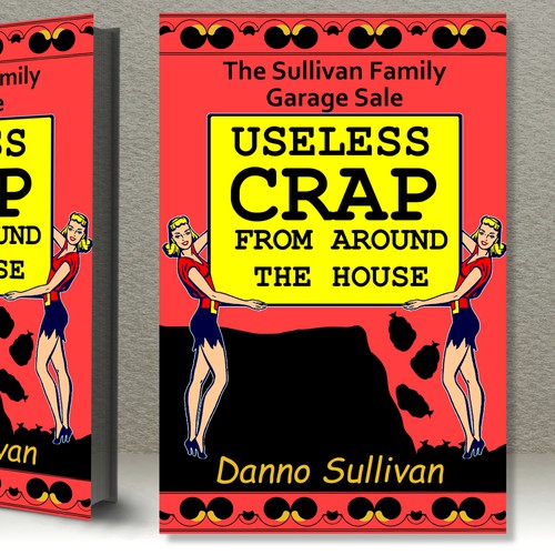 Need a fun, vintage style cover for comedy book | Book cover contest