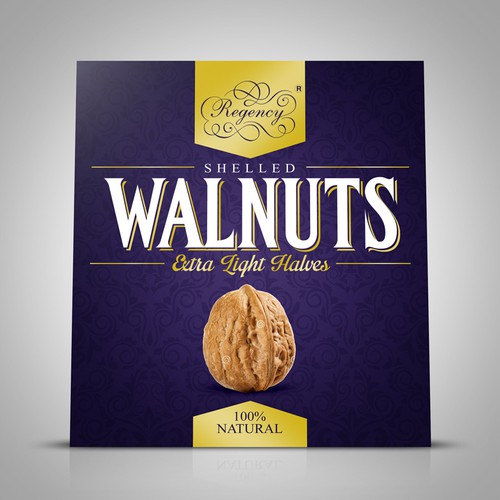 Create a Box Packaging Design for Walnuts | Product packaging contest