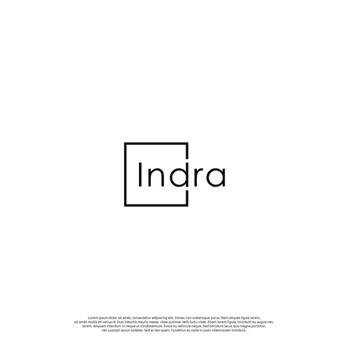 Indra Logo Design