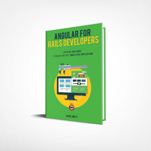 Design a professional-looking technical book cover | Book cover contest