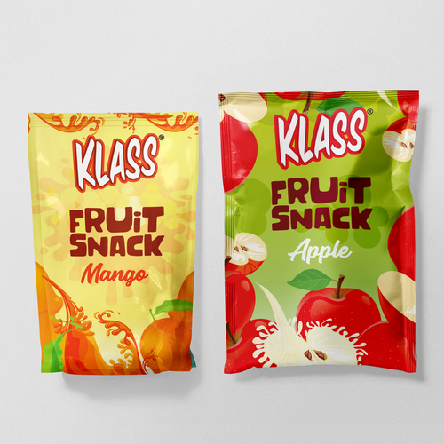 Healthy snack pouch with a kick | Product packaging contest