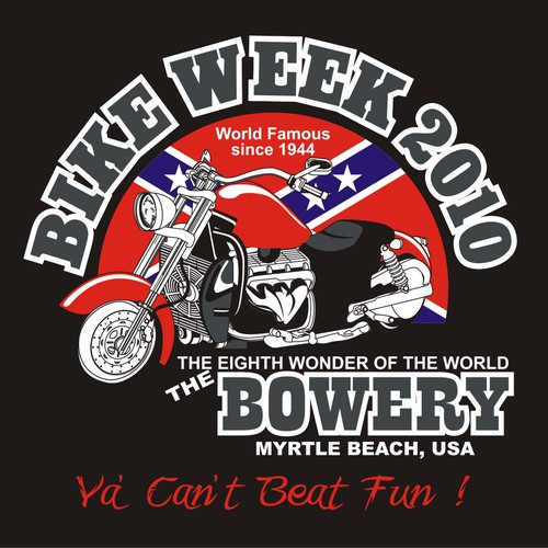 World Famous Bike Week T-Shirt Design | T-shirt contest
