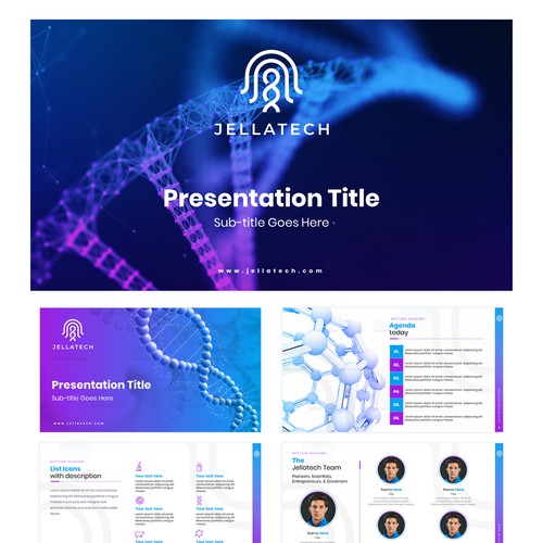 Designs | Help a biotech startup make some kick-ass slide templates so ...