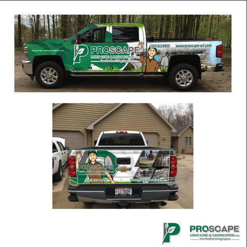 Designs | Create a stunning vehicle wrap for Proscape that bring them ...