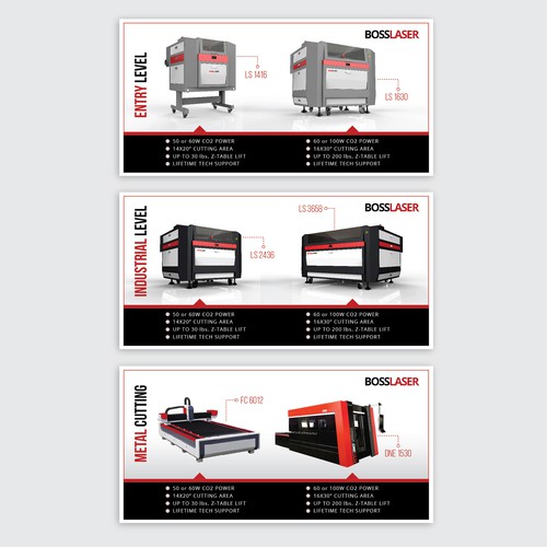 Design 4x8' Laser Machine Banners | Poster contest