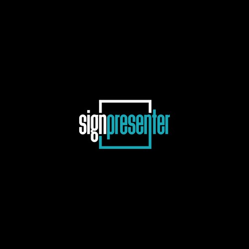 Logo for Digital Signage Software; SignPresenter | Logo design contest