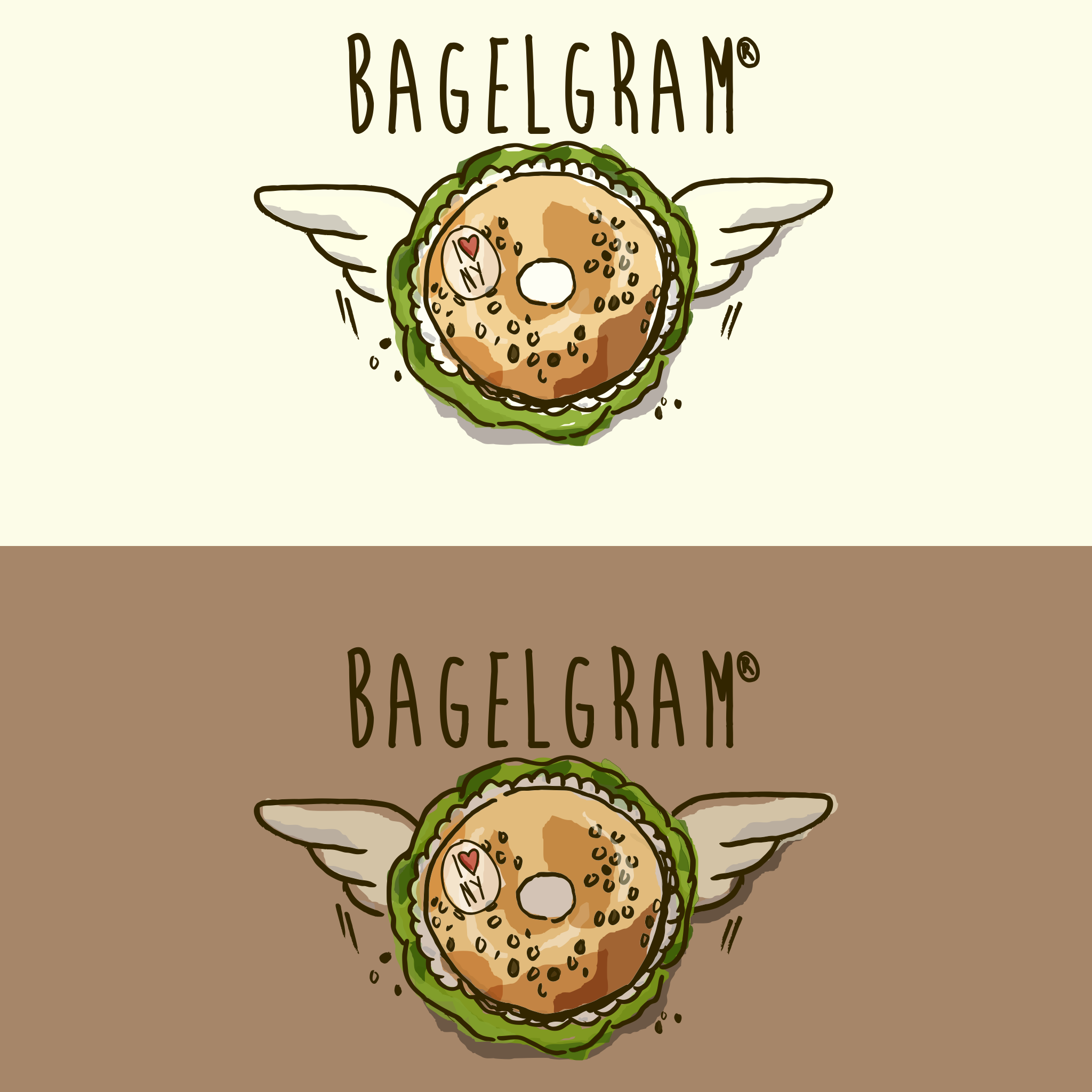 Bagel Logos - Free Bagel Logo Ideas, Design & Templates