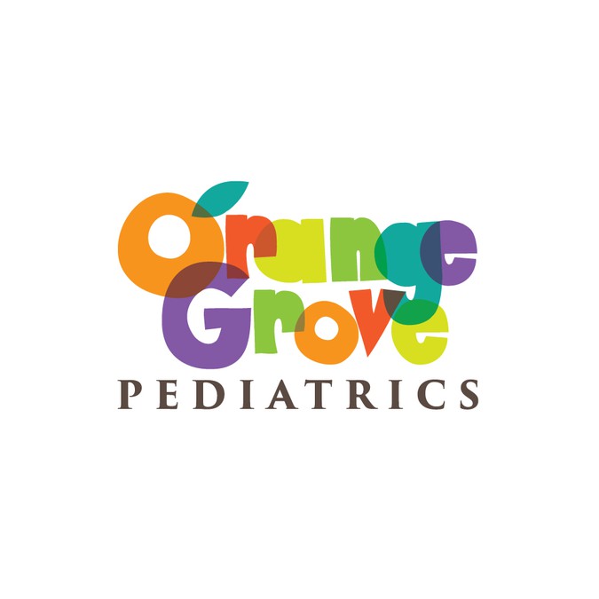 Playful logo for Orange Grove Pediatrics | Logo design contest