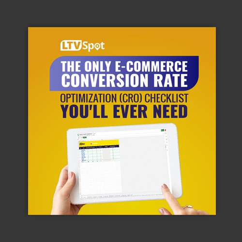 Designs | Banner for the E-commerce Conversion Checklist | Banner ad ...