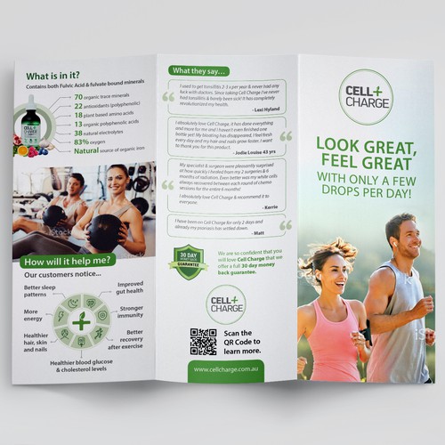 Designs | Brochure design for natural health supplement | Brochure contest