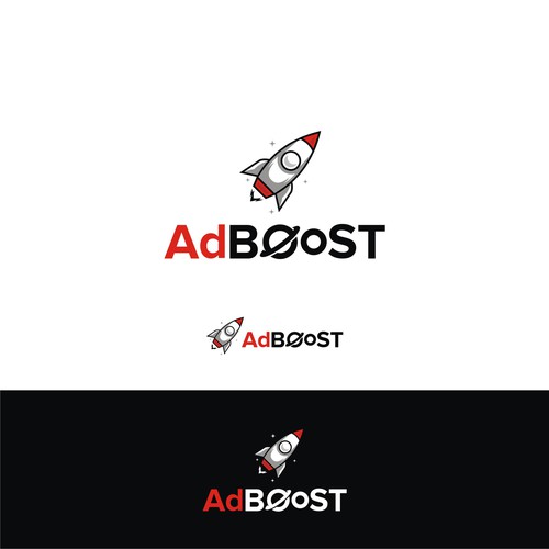 Designs | Design a modern catchy AdBOOST logo with a really cool rocket ...