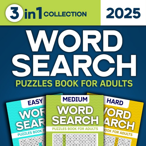 Designs | Stunning Cover for a Word Search Book | Book cover contest
