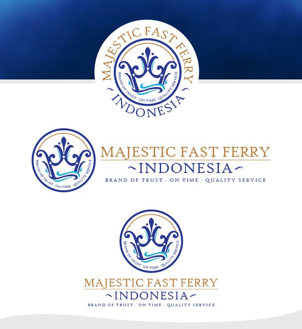 Most fun, attractive ferry operator logo for majestic fast ferry | Logo ...