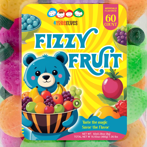 Designs | Fun, Vibrant Candy Label Design | Product packaging contest