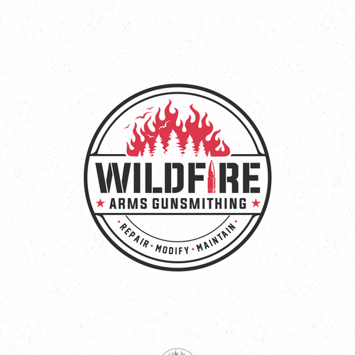 Designs | Gunsmith logo for a retired wildfire firefighter. | Logo ...