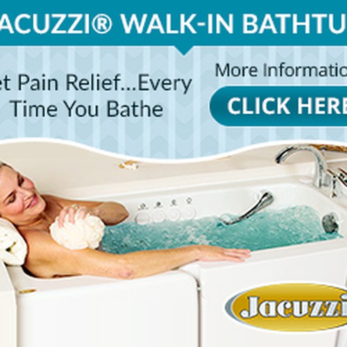 Designs | Jacuzzi Walk In Bathtub Banner Ads | Banner ad contest
