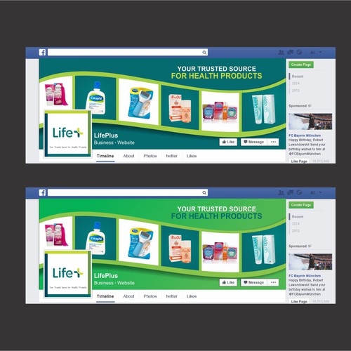 Captivating Chic, Sassy Facebook Cover for LifePlus | Facebook cover ...