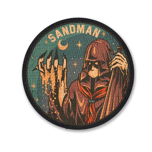 Designs | Sandman Badge for Scout Troupe Scary Stories Contest | Logo ...