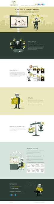 Design and illustrate our website. Cartoon Imagery that communicates ...