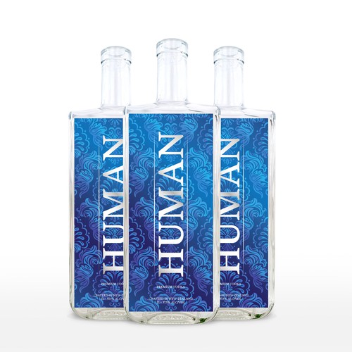 HUMAN Vodka - we are all HUMAN | Product label contest