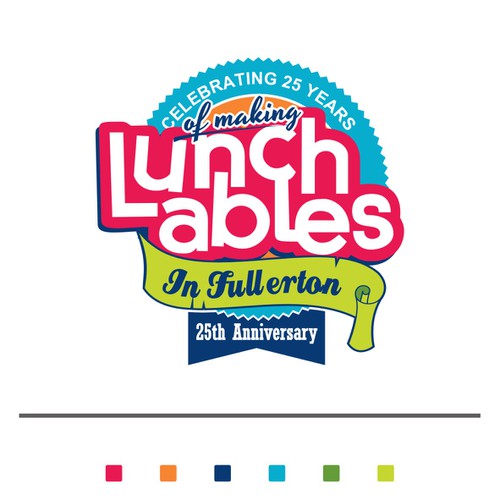 Celebrating 25 years of making Lunchables - 2014 | Logo design contest