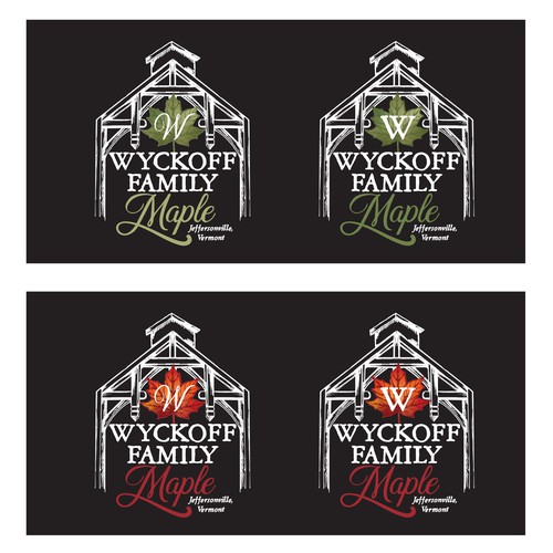 Designs | Design an upscale logo for Wyckoff Family Maple | Logo design ...