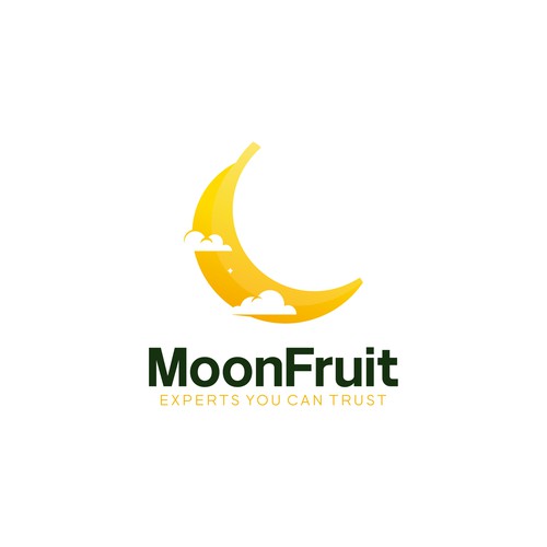 Designs | Need a fun logo for a brand called "MoonFruit" | Logo design ...