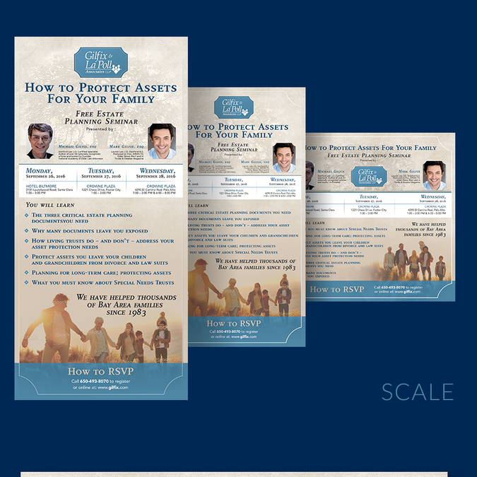 Create a newspaper ad for estate planning law firm | Postcard, flyer or ...