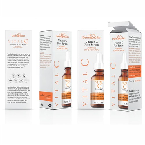 Designs | Serum carton redesign | Product packaging contest