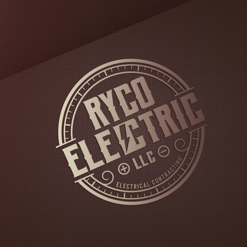 Designs | Vintage Electrical logo design | Logo & brand identity pack ...